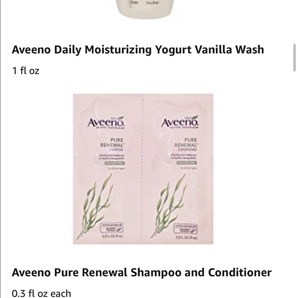 Aveeno | Skincare | Nwt Aveeno Sample Box Seven In The Box Nwt | Poshmark